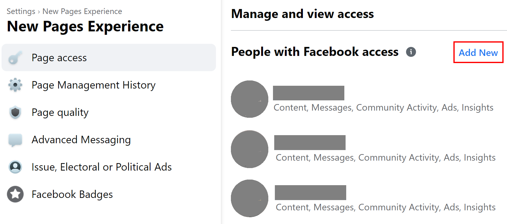 Issues with Facebook's "New Pages Experience" – Ozolio Help Center